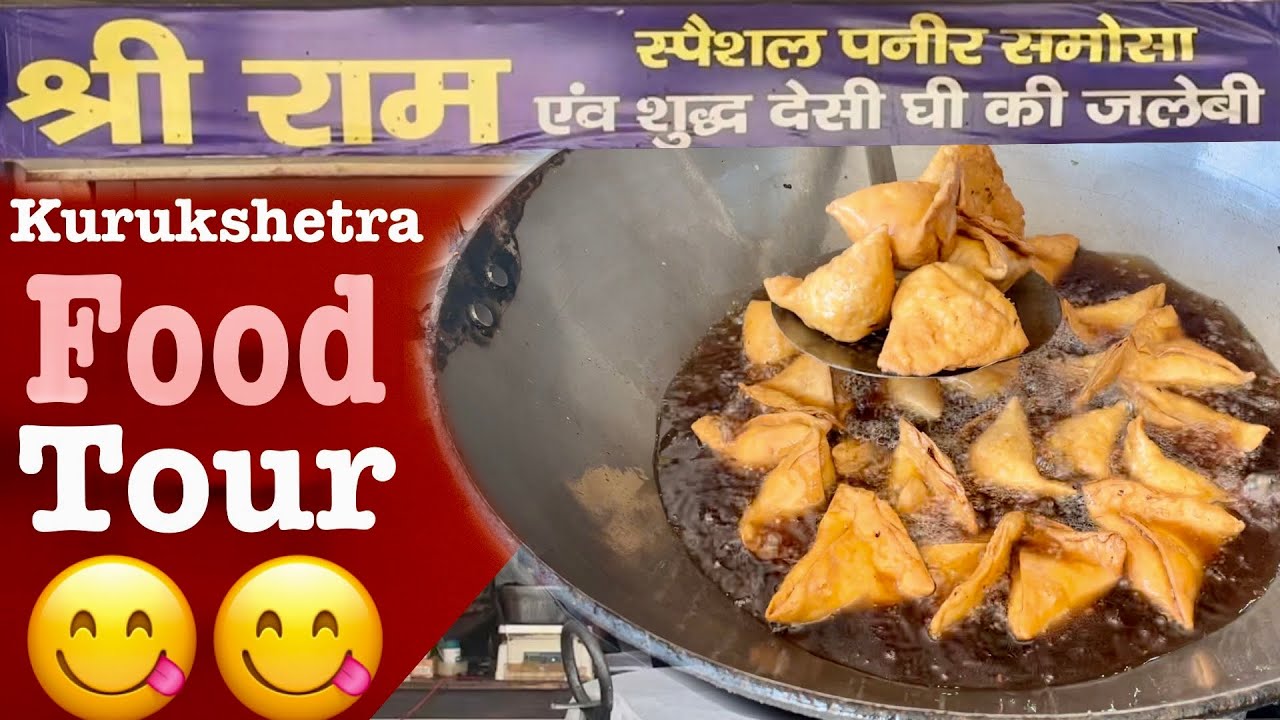 Kurukshetra food Tour part -3 || Roll factory Foods || Shree ram Samosa ...