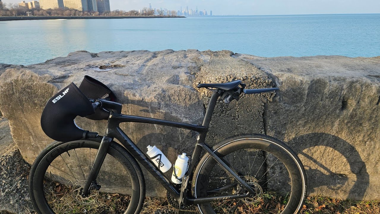 My Winter Road Bike Setup! (Midwestern Cold and Salt) - YouTube