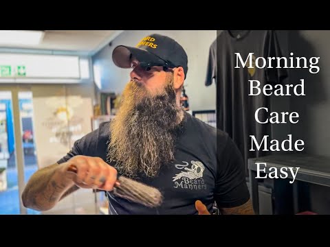 Morning Beard Care Made Easy - YouTube