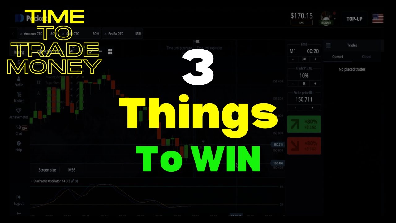 BEGINNERS: Do these THREE things to WIN in Pocket Option - YouTube
