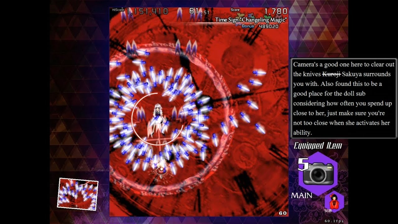 Touhou 14.3: Impossible Spell Card - Day 7 - YouTube