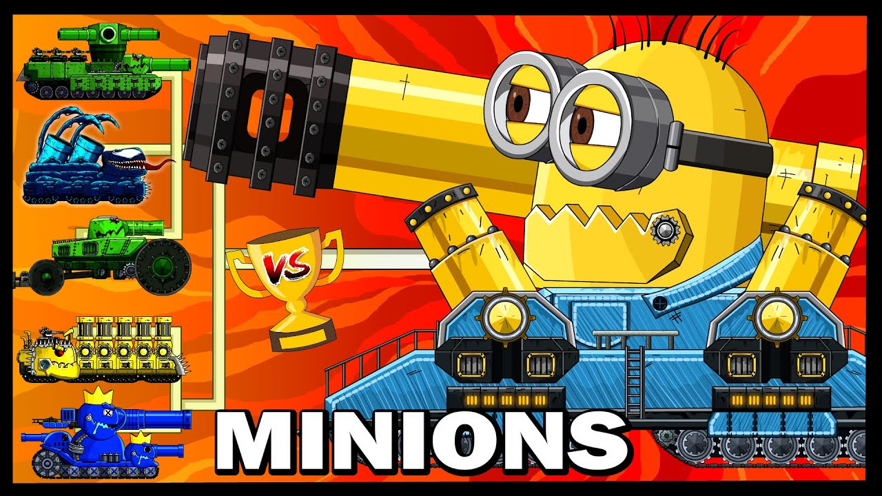 Minion Dora / WOT | Мега танки VS Мега Босс | Мультики про танки ...