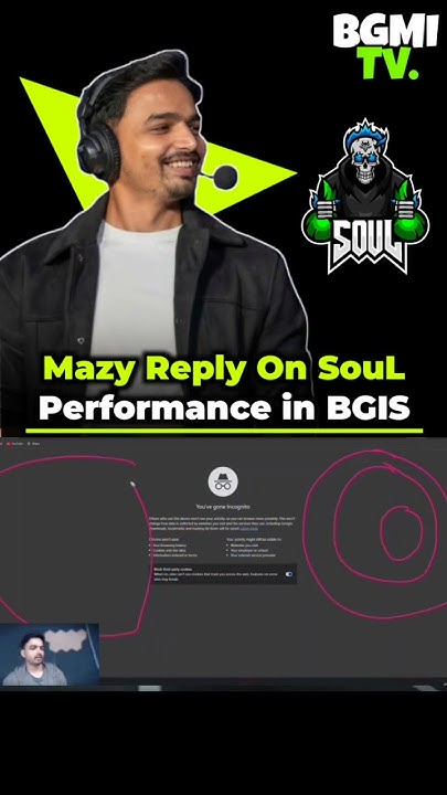 Mazy Reply On SouL Performance in BGIS 🚀 #s8ul - YouTube