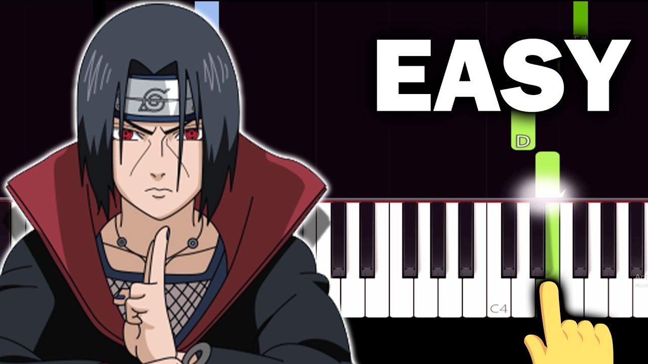 Naruto Shippūden OST - Senya (Itachi's Theme) - EASY Piano tutorial ...