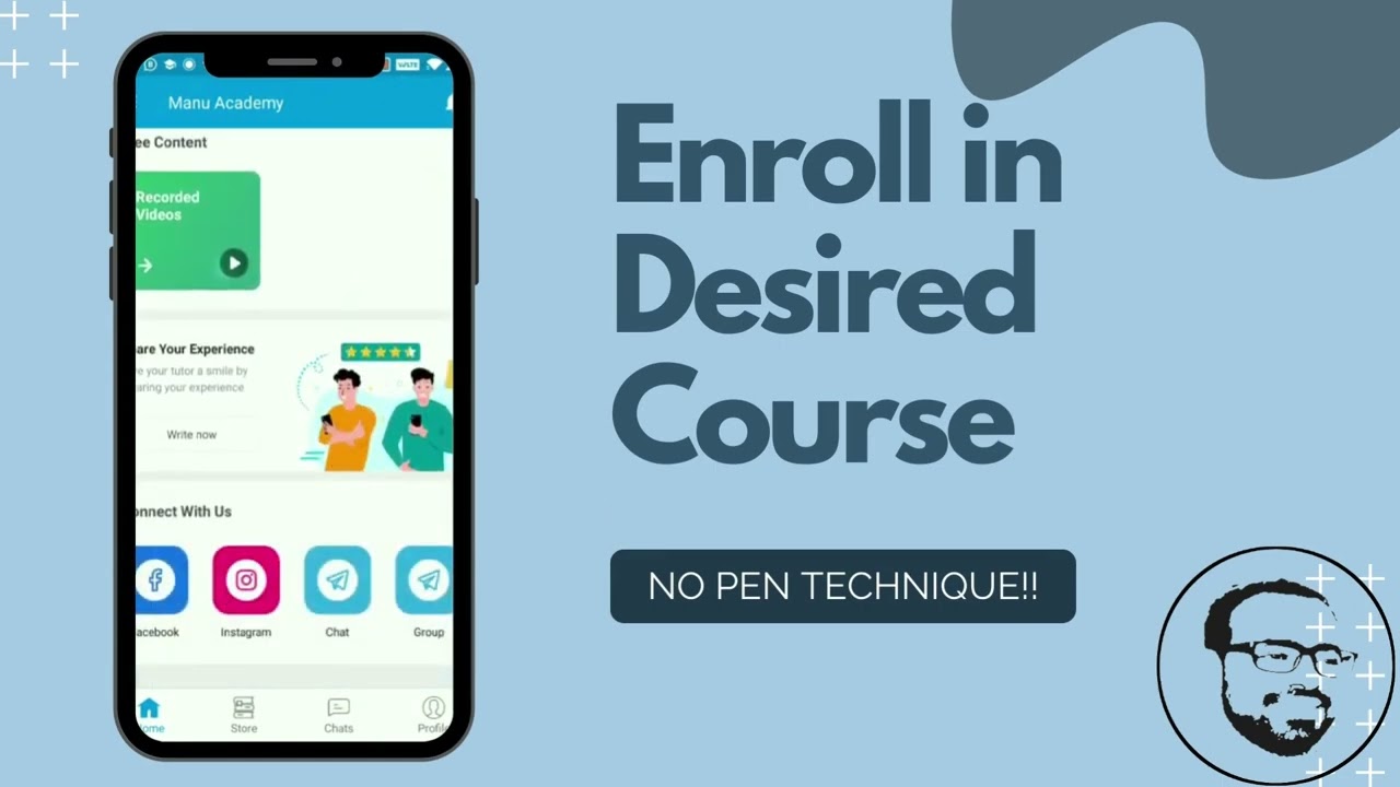 Enroll Yourself I Downloaded Manu Academy App I link in Comment Box and ...