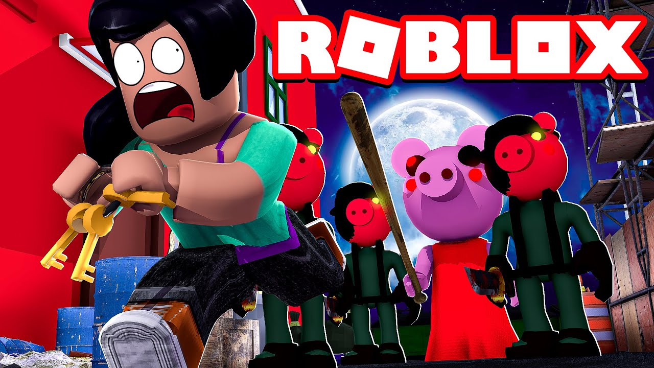 ESCAPING AN ARMY OF EVIL PIGS IN ROBLOX | Piggy Chapter 11 - YouTube
