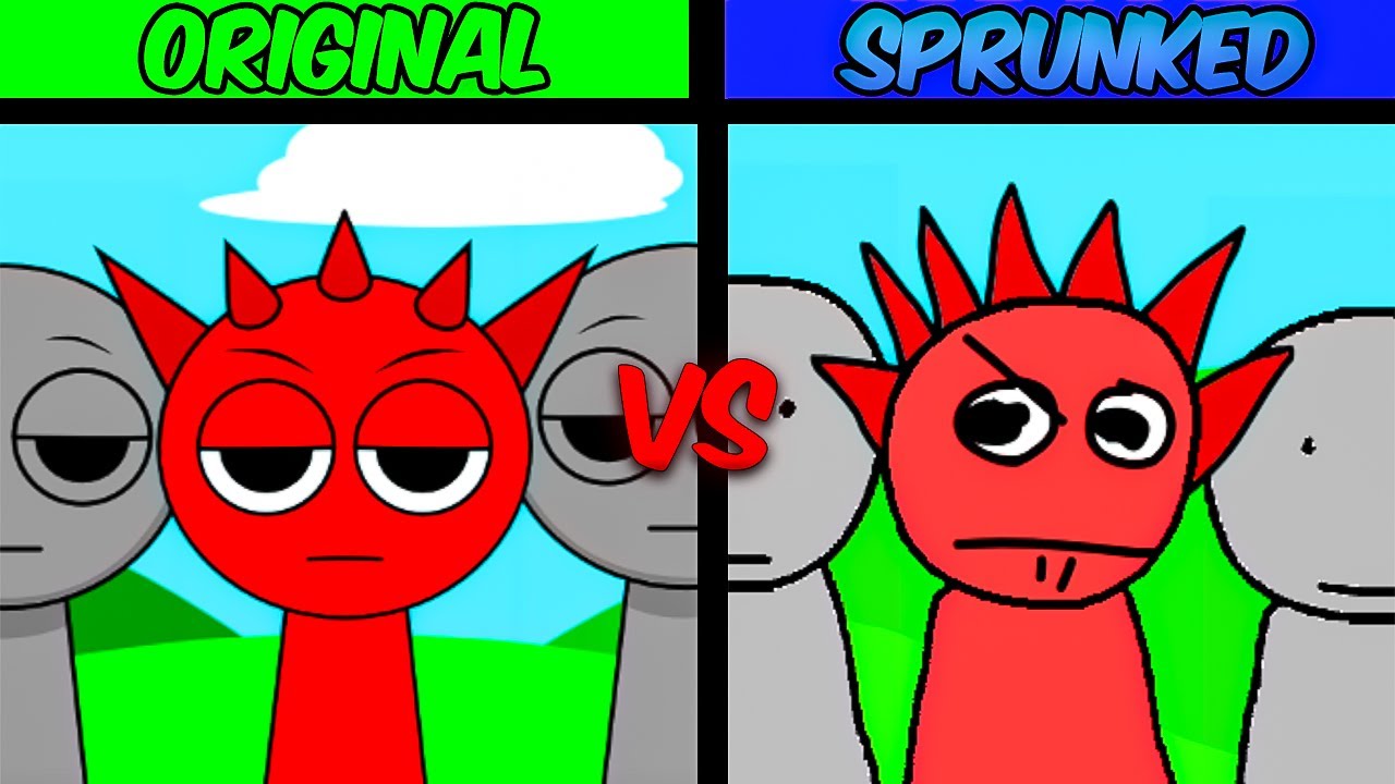 ORIGINAL VS SPRUNKED｜Incredibox Sprunki - YouTube