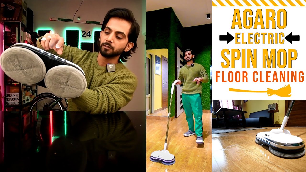 Best Electric Mop | Agaro Regency Electric Spin Mop Floor Cleaning ...