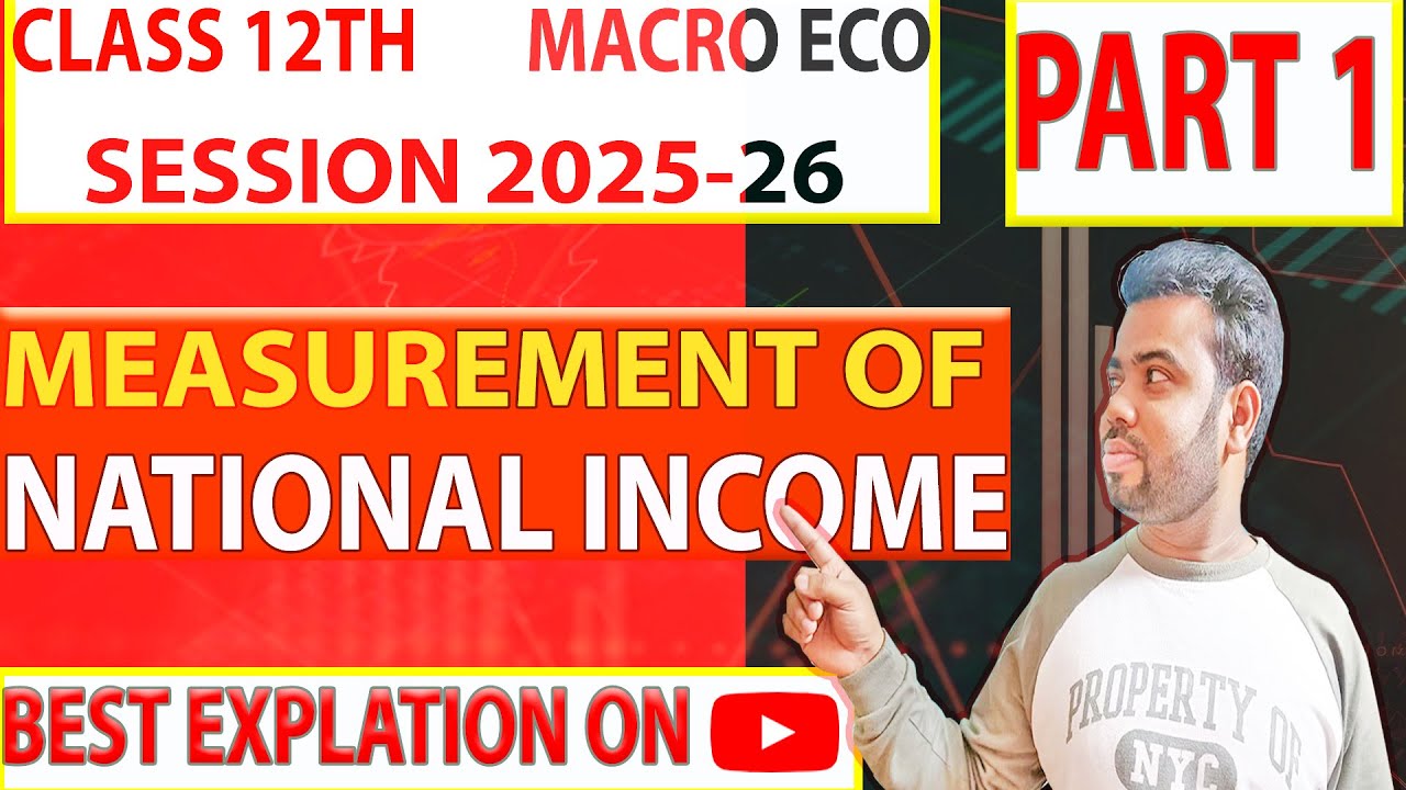 Class 12 macroeconomics Measurement of National Income | Income Method ...