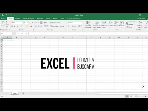 EXCEL - Como utilizar la función Buscarv en Excel - YouTube
