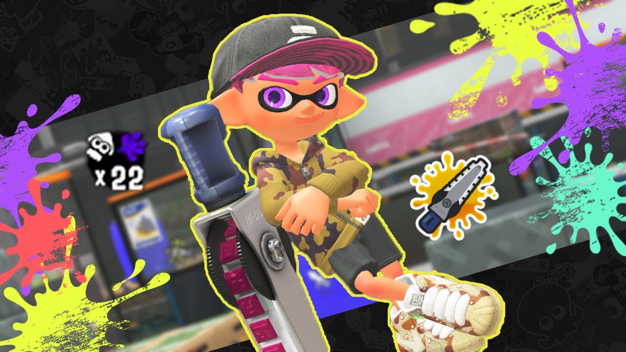 SHREDDING with the SPLATANA STAMPER 【Splatoon 3】 - YouTube