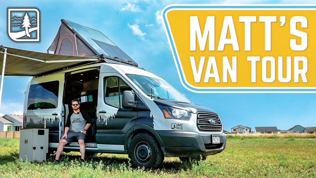 VAN TOUR | Matt's Van - YouTube