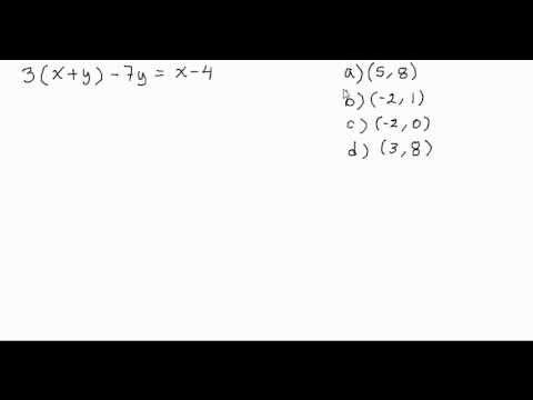 31 m1 Ecuación lineal - YouTube