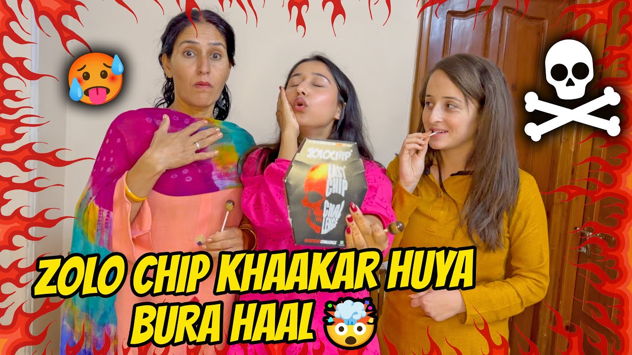 ZOLO CHIP khaakar Mummy, Sandy or Gudiya ka huya bura haal🥵|| Real ...