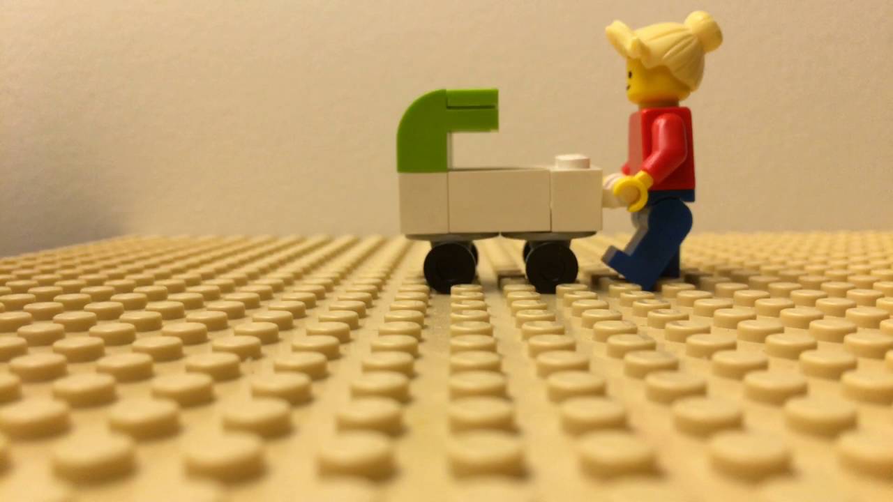 Lego Baby Carriage Animation Test - YouTube