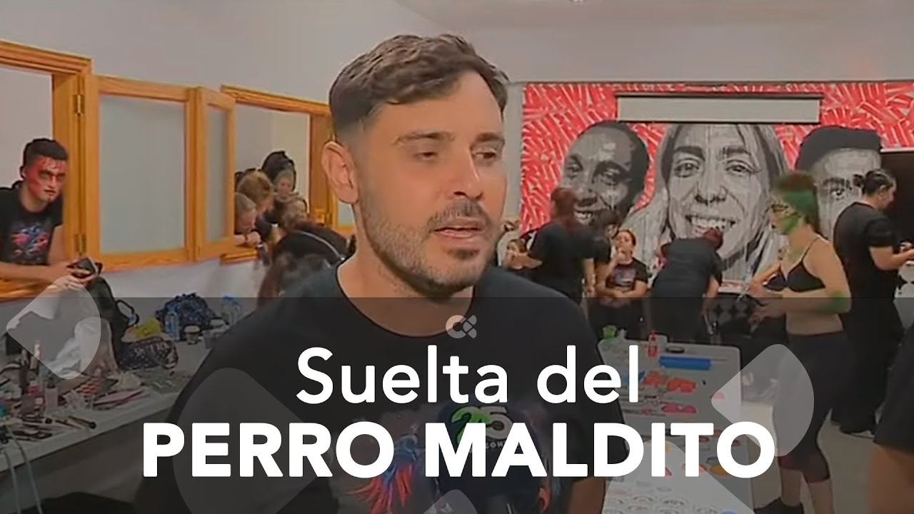 La Suelta del Perro Maldito de Valsequillo 2024 - YouTube