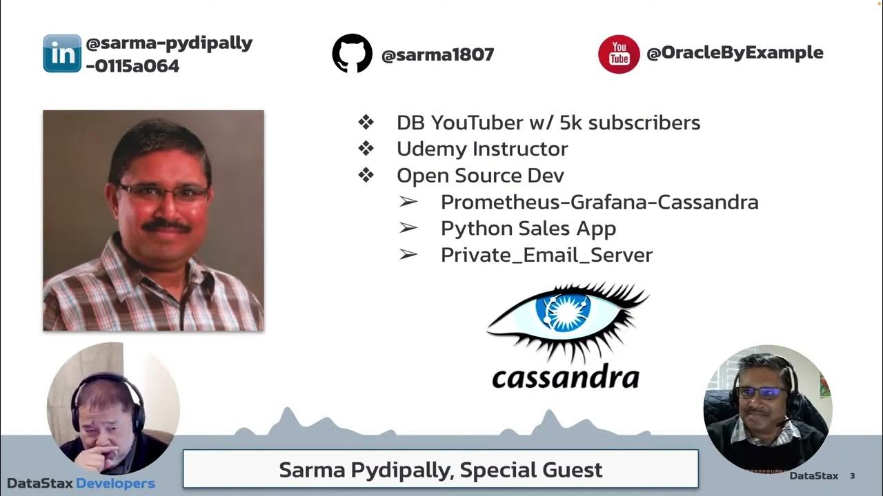 DataStax Workshop : Build your own Tik Tok clone with NoSQL & Javascript : 20230531 - YouTube
