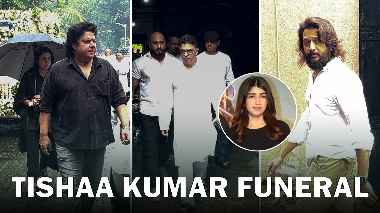 Bhushan Kumar, Riteish Deshmukh, Farah Khan & Others Pay Respect at ...