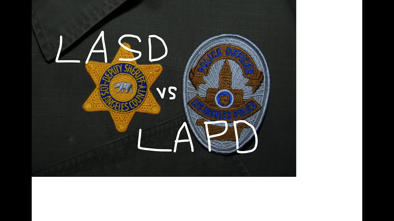 Comparison Between LASD v LAPD/ LASD와 LAPD의 차이 - YouTube