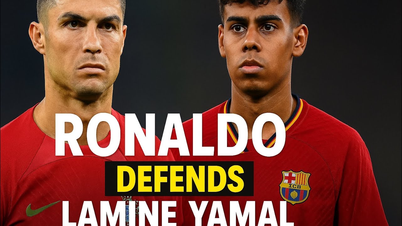 Cristiano Ronaldo DEFENDS Lamine Yamal | Media Pressure on Young ...