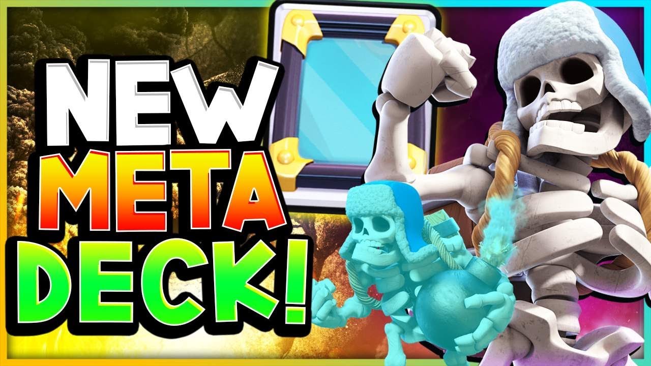 NEW OP META DECK with NO CHAMPIONS! - CLASH ROYALE - YouTube