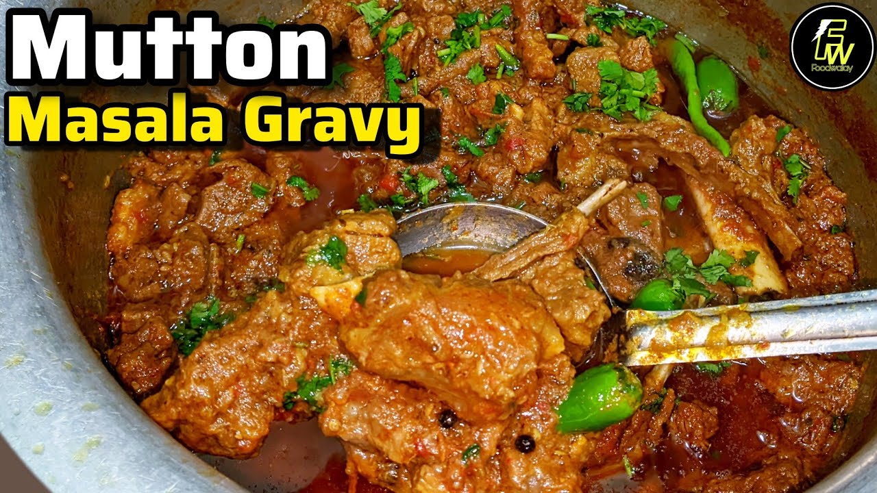 Mutton Recipe Pakistani | Easy mutton Recipe | Simple Mutton Gravy ...