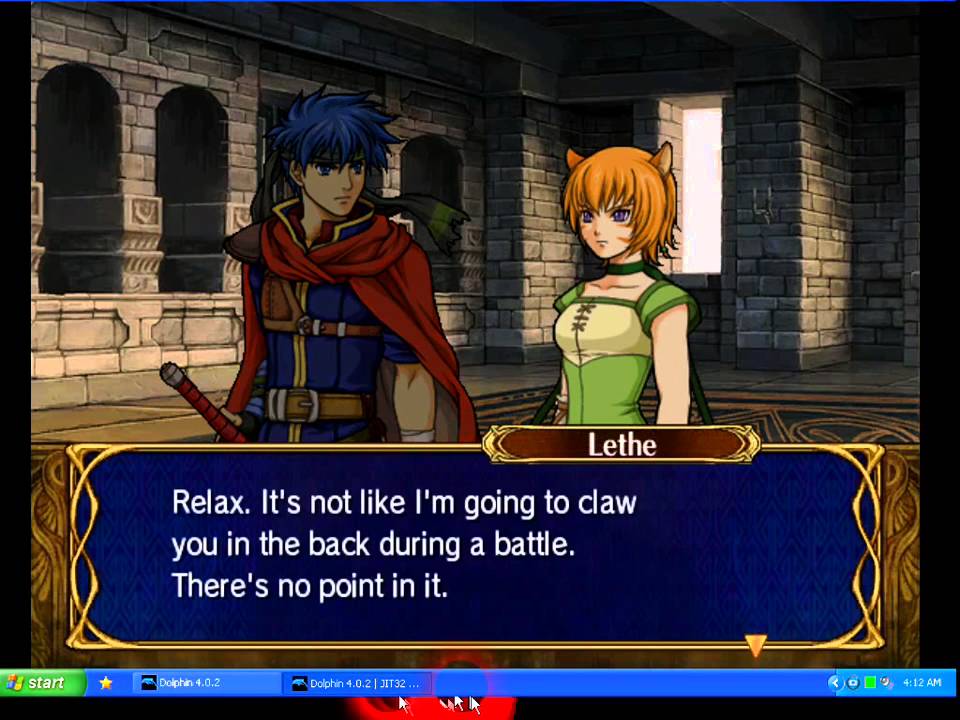 Ike talk Lethe support C Fire Emblem 9 Game Cube - YouTube