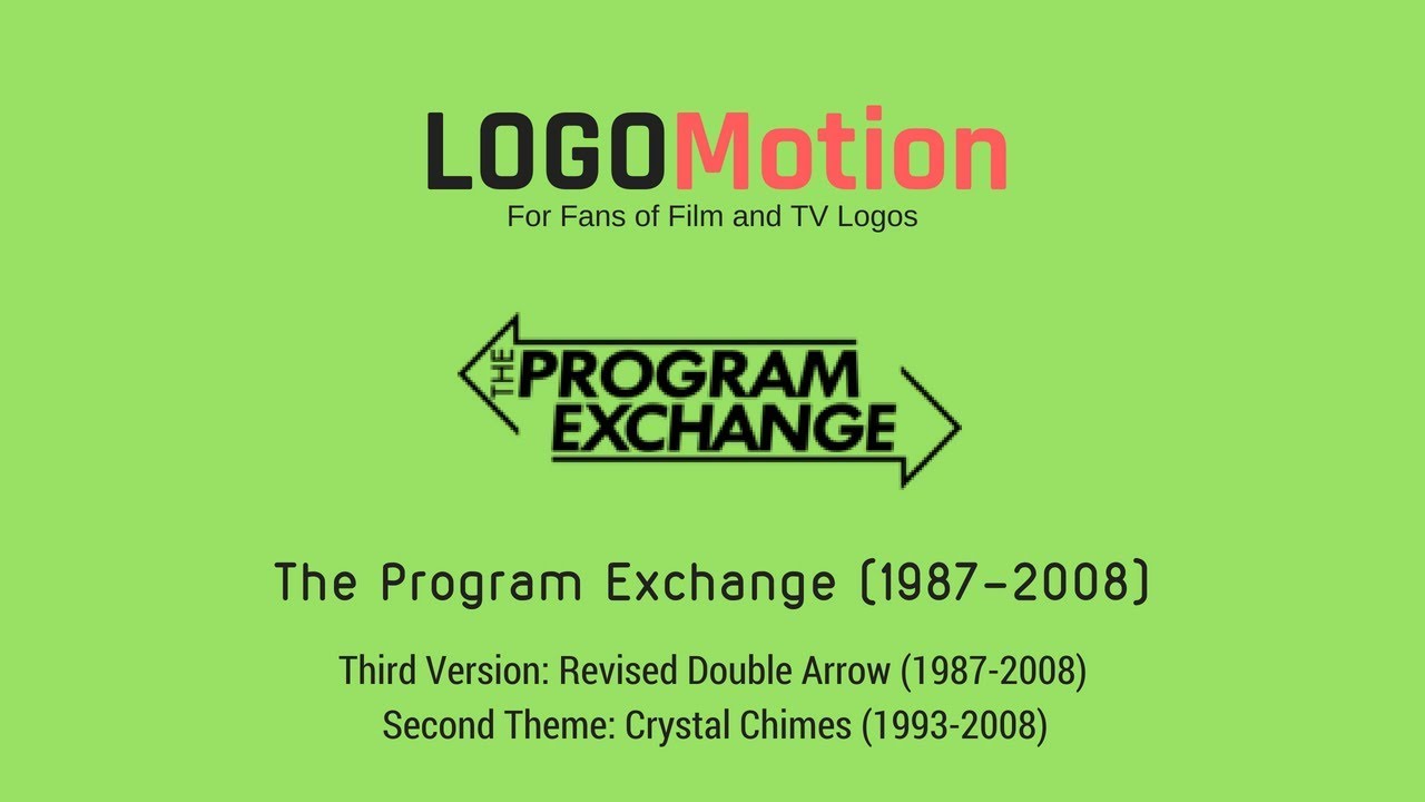 The Program Exchange Logo (1987 - 2008) | Third Logo/Second Theme - YouTube