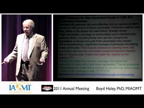 Boyd Haley PhD, MIAOMT - YouTube
