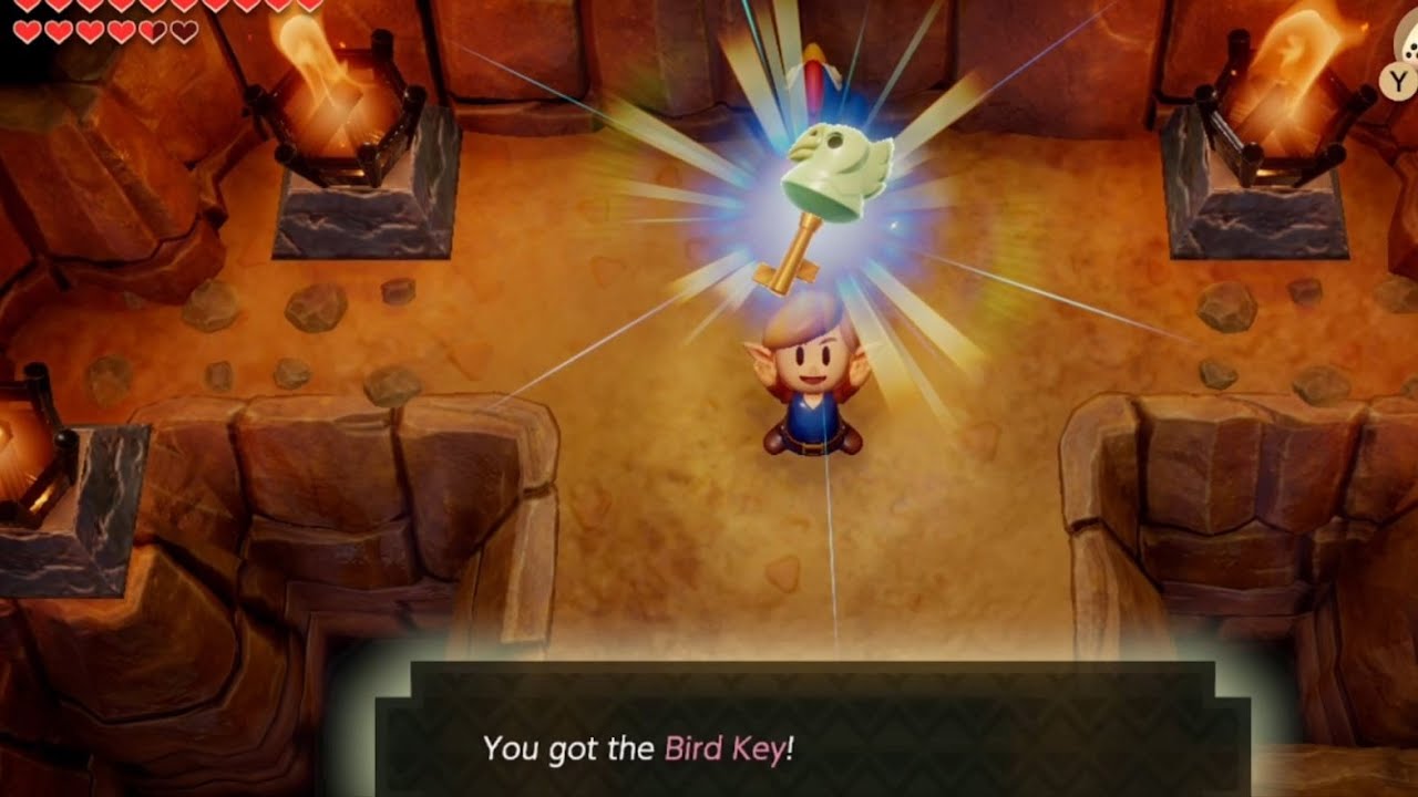 Links Awakening - How To Get The Bird Key - YouTube