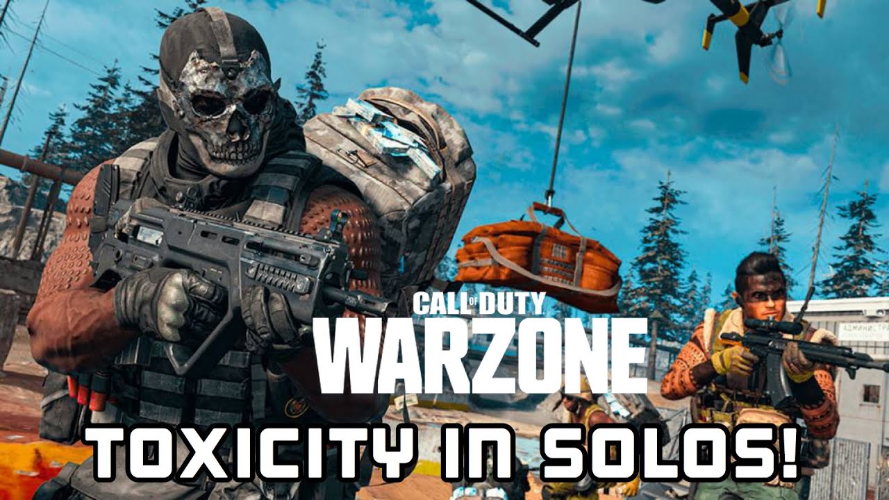 WARZONE SOLOS IS TOXIC (Modern Warfare RAGE) - YouTube