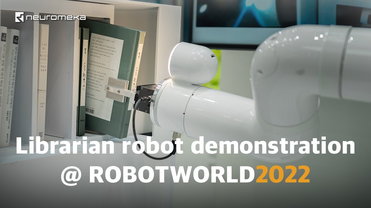 Automated book return demonstration - YouTube