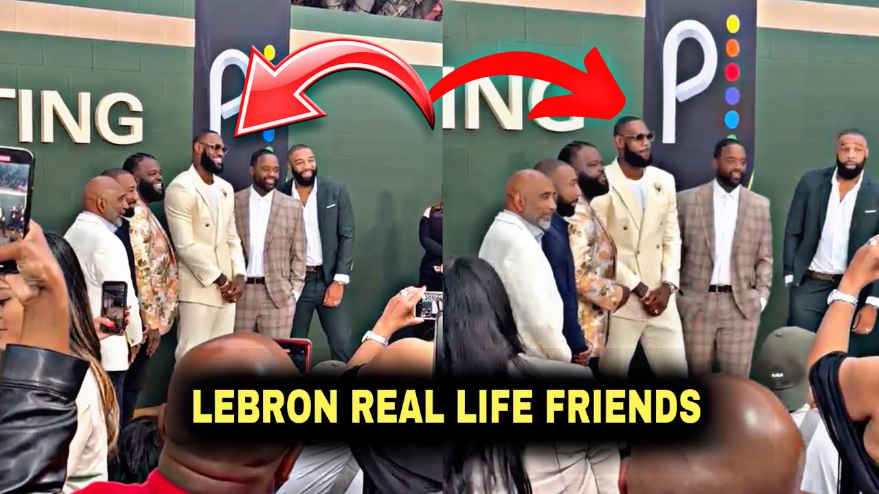 LeBron James joins his real-life friends and former high school ...