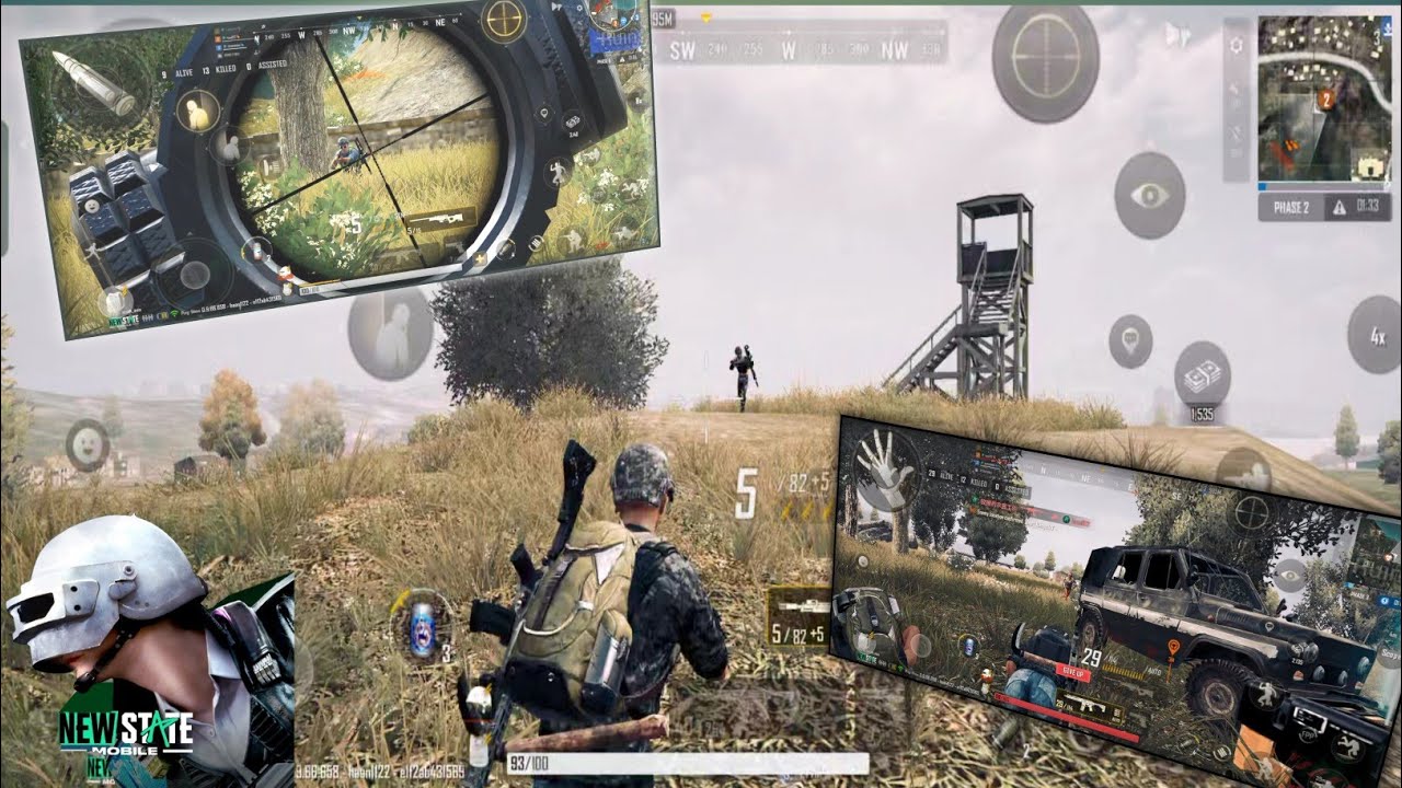 NEW STATE MOBILE ERANGEL MAP GAMEPLAY ULTRA graphics 🥵 ️‍🔥 - YouTube