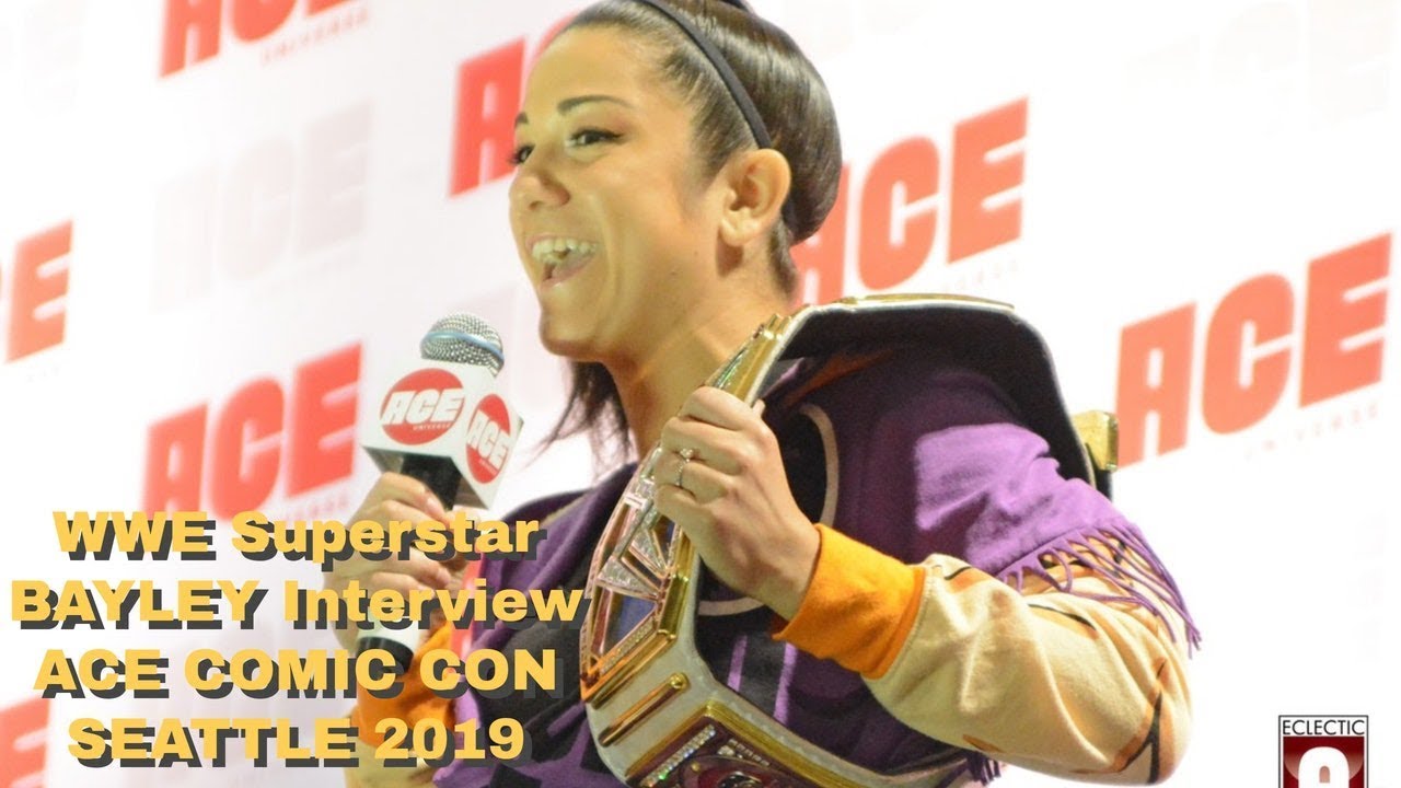 WWE | BAYLEY | Wrestling Interview | ACE COMIC CON | SEATTLE | 6/28/19 ...
