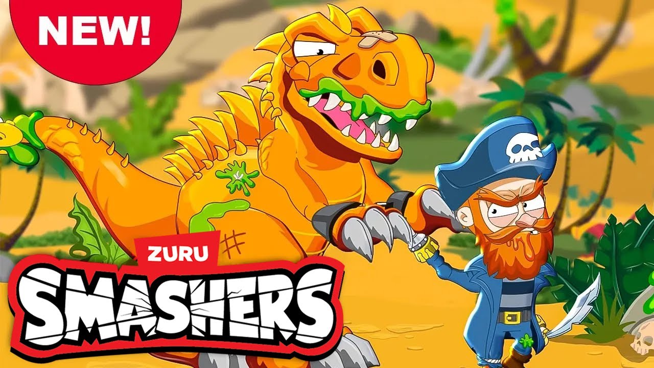SMASHERS! Skull Mountain | Season 5 Episode 10 | Kids Cartoons | Zuru ...