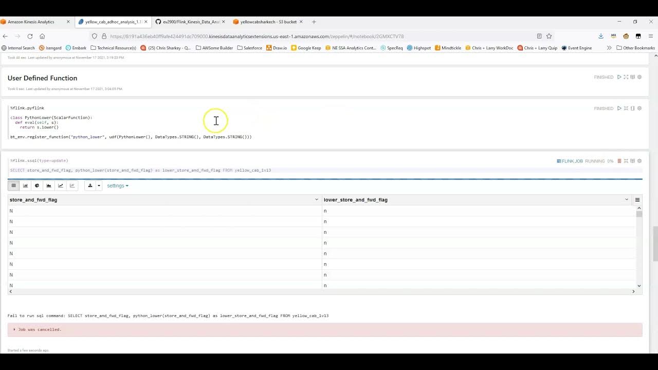 Apache Flink SQL Tutorial - Kinesis Data Analytics - YouTube