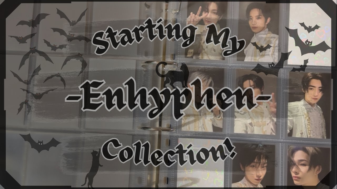 Starting My Enhypen Collection! Storing Photocards! ♡ - YouTube