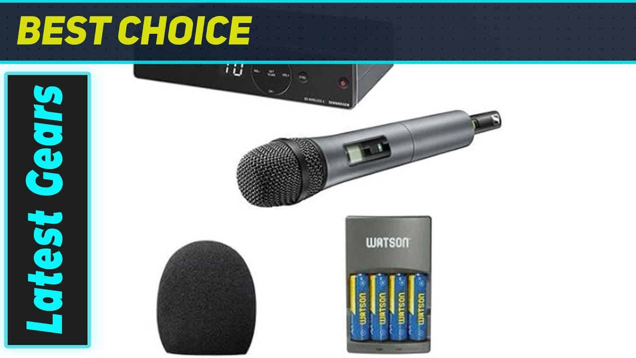 Sennheiser XSW 1-835-A: The Ultimate Wireless Vocal System for ...