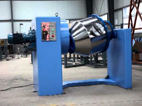 JINHE new invention chemical powder mixer machine - YouTube