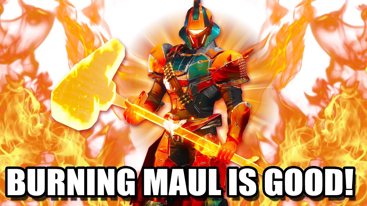 BURNING MAUL IS OP?! It MELTS in PvP! 🔥 Destiny 2 - YouTube