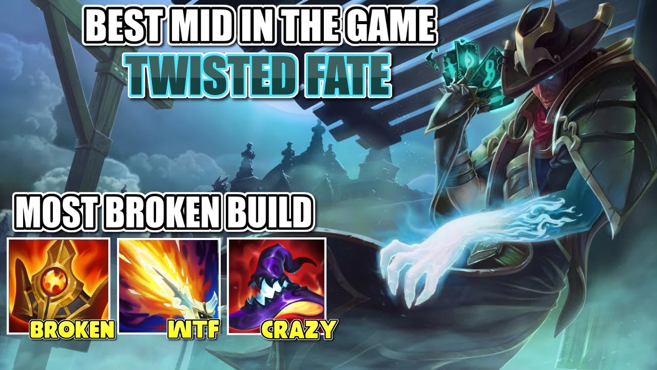TWISTED FATE IS THE BEST CHAMPION IN THE GAME | TWISTED FATE GUIDE S14 ...