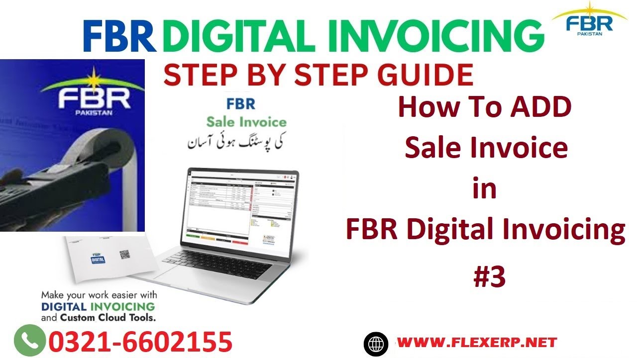 How To ADD Sale Invoice in FBR Digital Invoicing #3 - YouTube