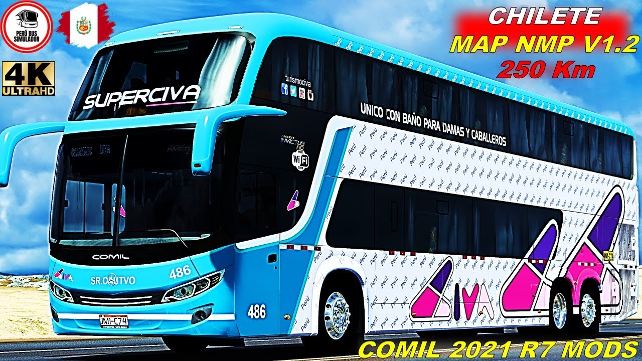 Map North Perú V1.20 /CAJAMARCA-CHICLAYO/ Super Civa #ncsmap #ets2perù ...