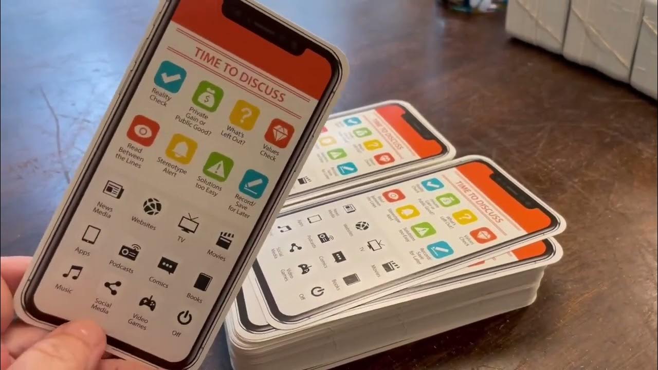 Media Literacy Smartphone for Back to School - YouTube