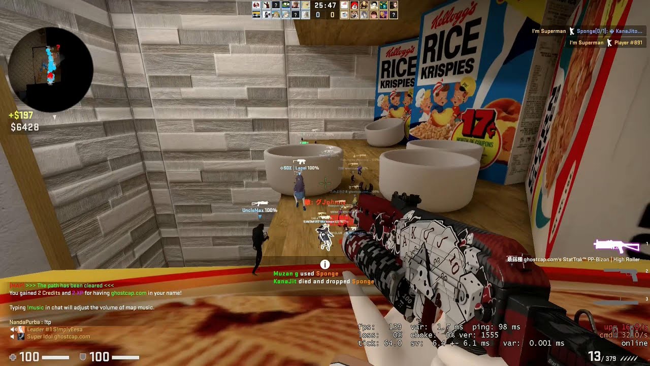 CSGO Zombie Escape ze_kitchen_v2 9th GCG Server - YouTube