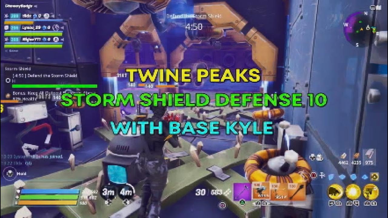 Fortnite STW - Twine Peaks SSD 10 || BASE Kyle || 2023 - YouTube