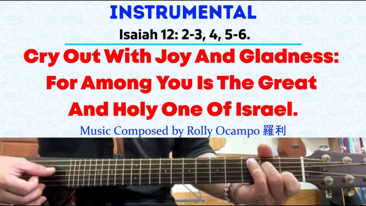 [INSTRUMENTAL] for 15 December 2024 Mass | Isaiah 12: Cry Out With Joy ...
