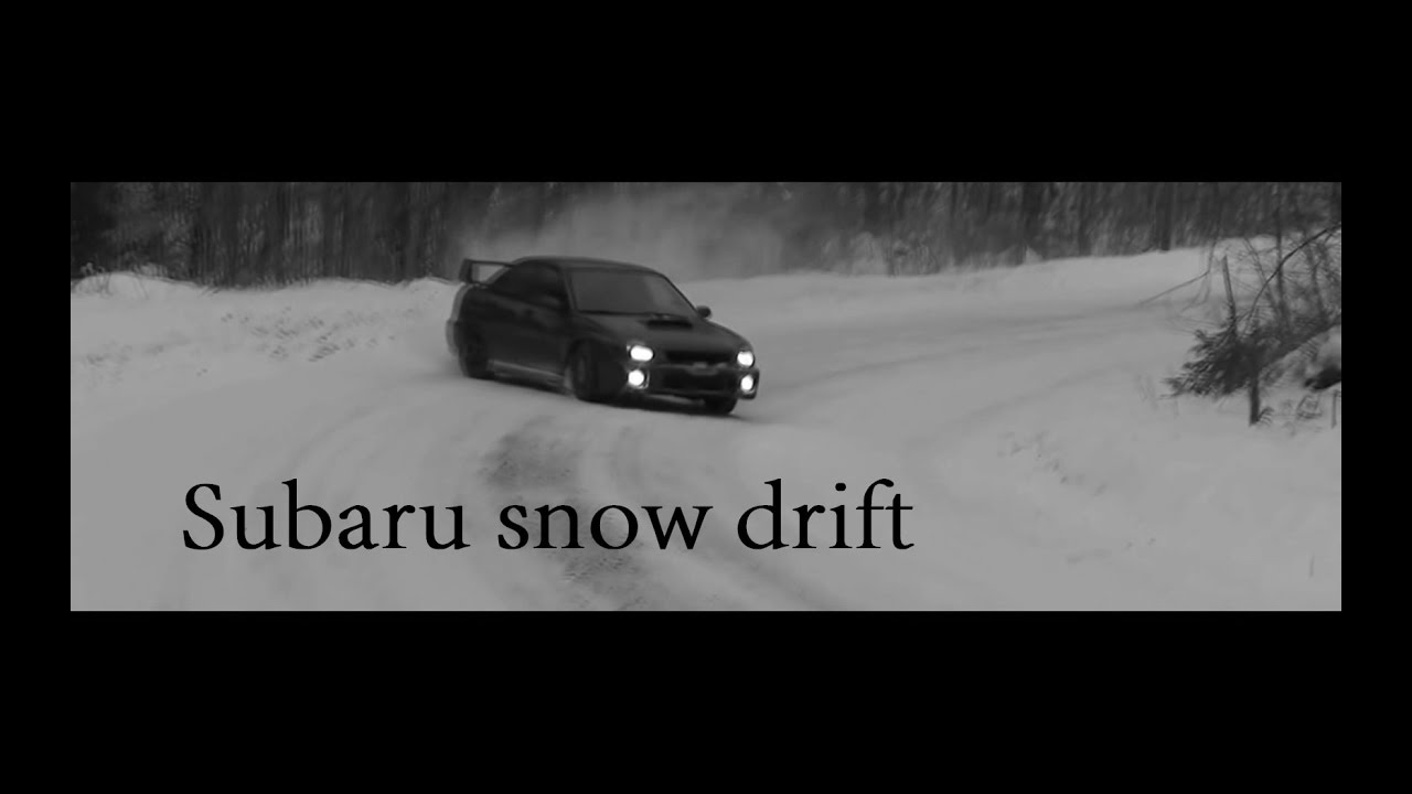 Subaru snow drift compilation - YouTube