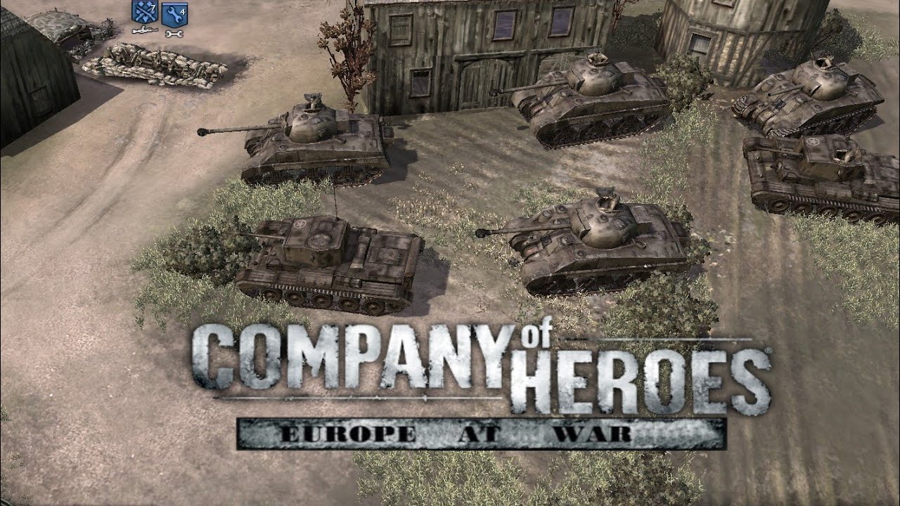 Company of Heroes Crushing The German Panzer Elite 1vs2 Expert [Europe ...